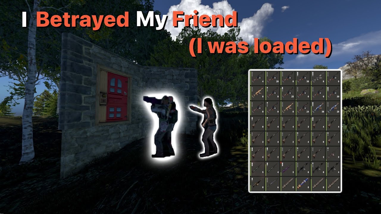 I Betrayed my friend and got loaded -Rust Console - YouTube