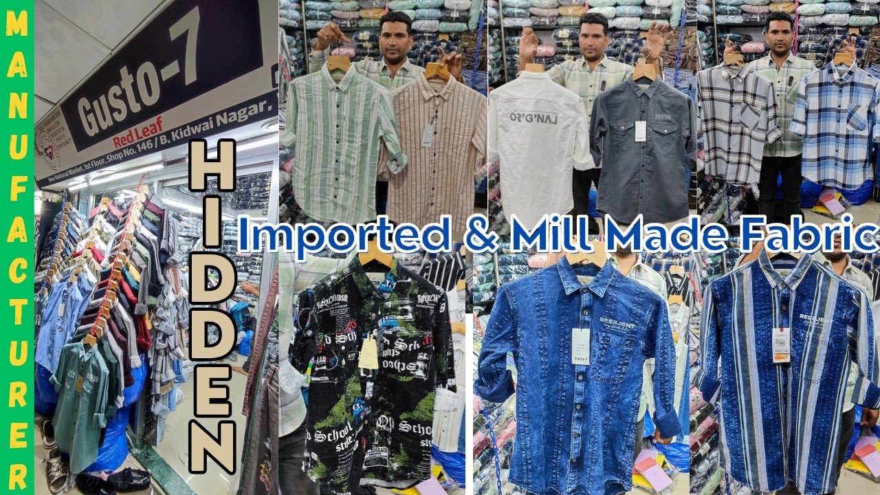 Imported & Mill Made Fabric Shirt Manufacturer In Mumbai Wadala ...