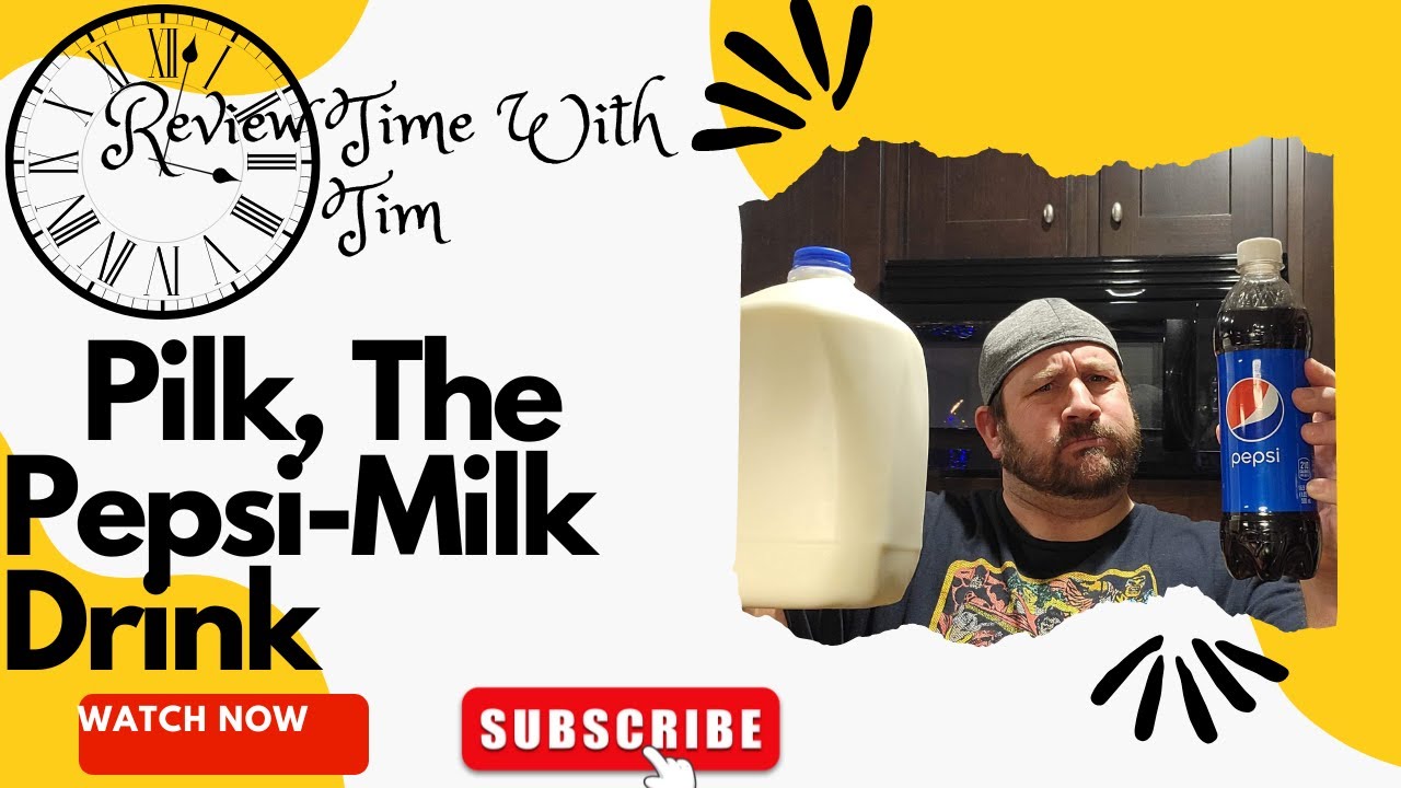 Pilk The Pepsi-Milk Drink - YouTube