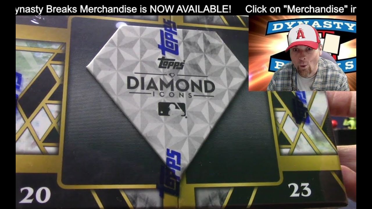 WE JUST PULLED FIRE 🔥 2023 Topps Diamond Icons Baseball Card 10 Box ...