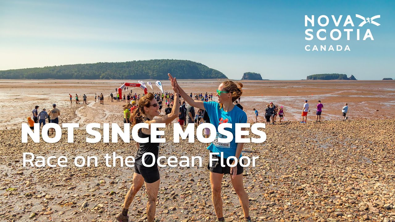 Not Since Moses: Race on the Ocean Floor in NS - YouTube