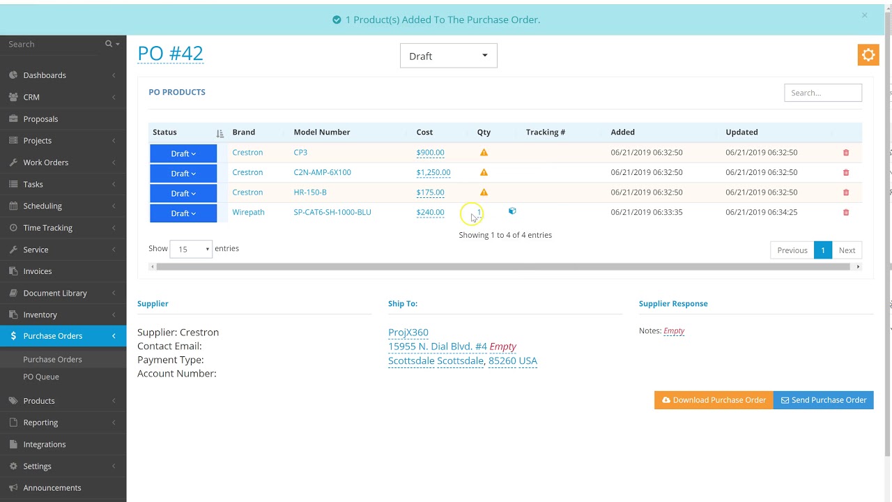 Inventory PO and PO Queue - YouTube