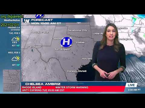 WeatherNation 202102-01 (Chelsea Ambriz) - YouTube