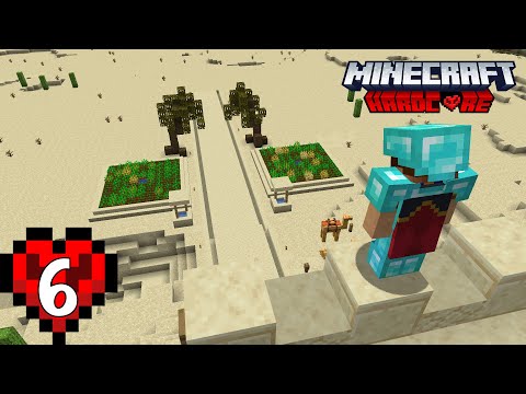 PİRAMİT YOLU! | Minecraft: Hardcore Survival | Bölüm 6