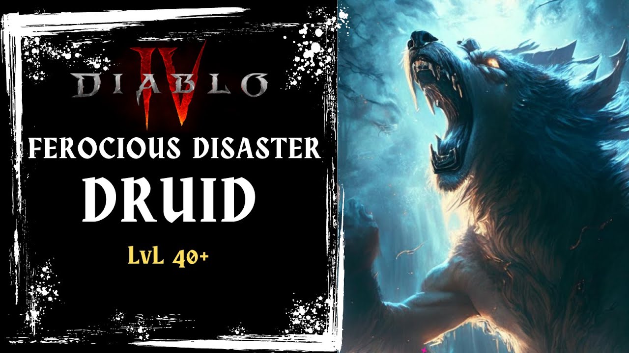 INCREDIBLE Druid Build (LvL 40) - INSANE HEALING! Tier II | Diablo 4 ...