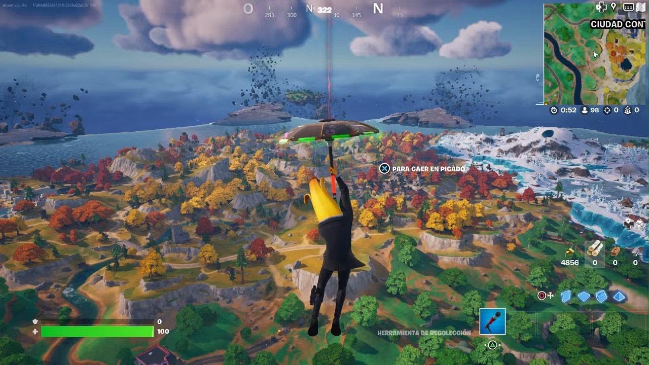 Fortnite grieta gigante😨😨😨 - YouTube