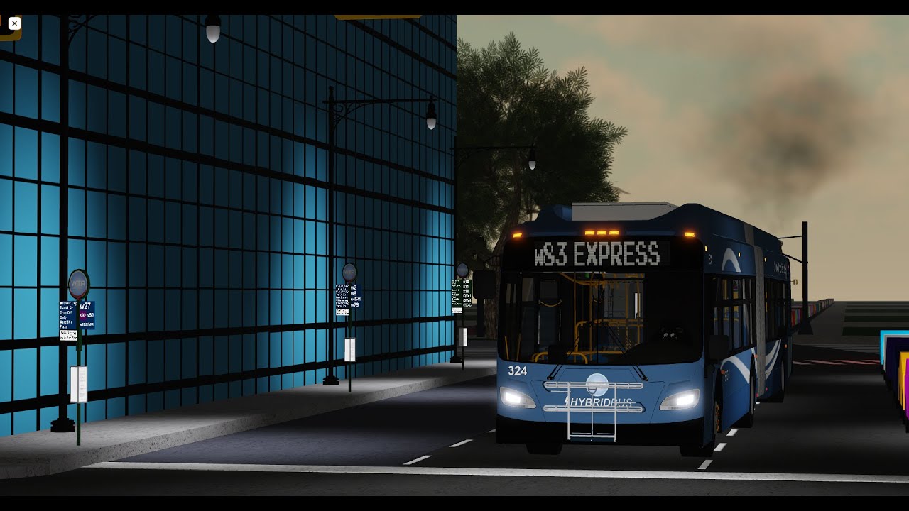 WTA Roblox: EC 2023 New Flyer XDE60 324 W83EXP Westchester Subway ...