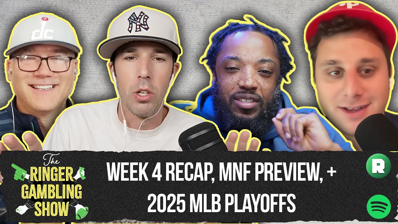 Week 4 Recap, MNF Preview, and the 2025 MLB Playoffs | The Ringer ...