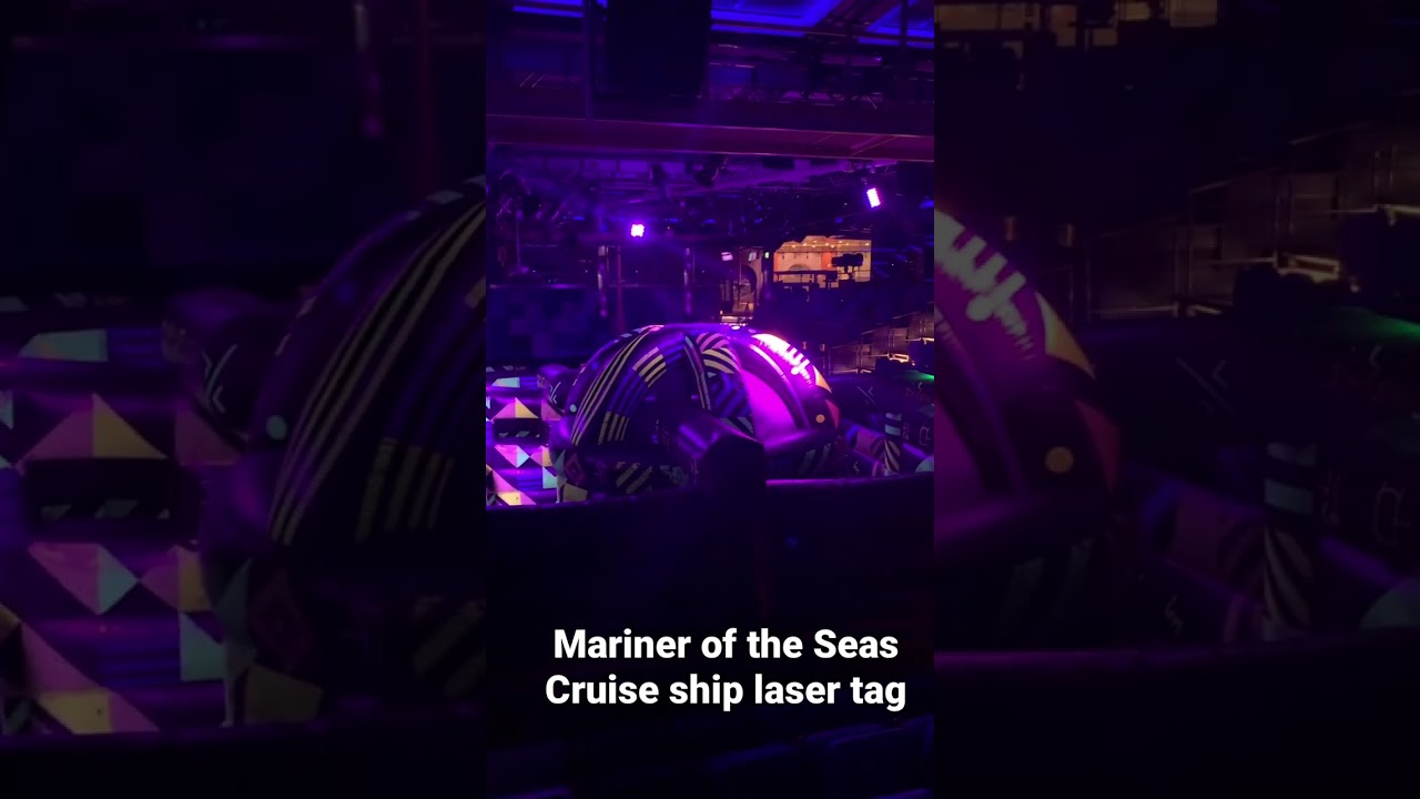 Laser tag on Mariner of the Seas #royalcaribbean #cruiseship #cruisefun ...