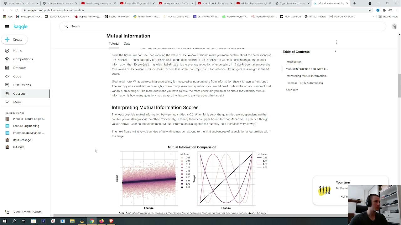Feature Engineering Kaggle course - YouTube