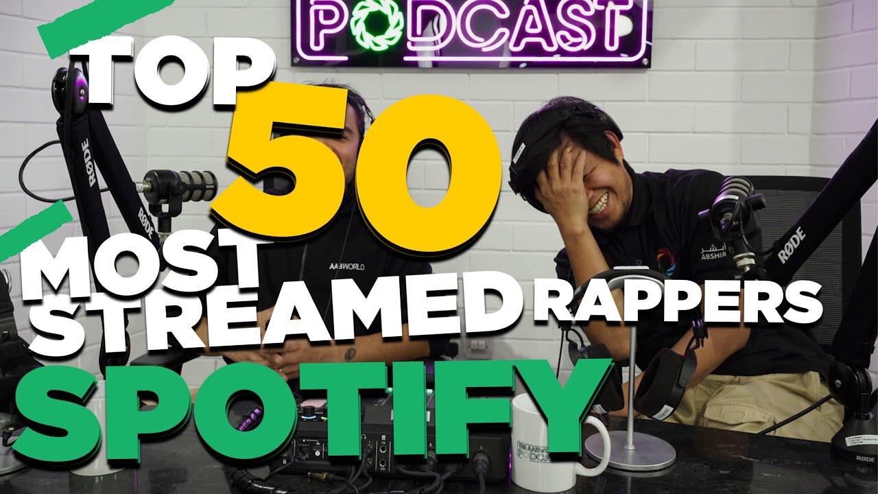 THE MOST-STREAMED RAPPERS ON SPOTIFY 2023 - YouTube