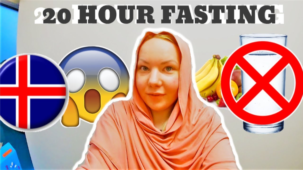 FASTING FOR 20 HOURS | RAMADAN VLOG | *FUNNY* | ICELANDIC MUSLIMAH ...