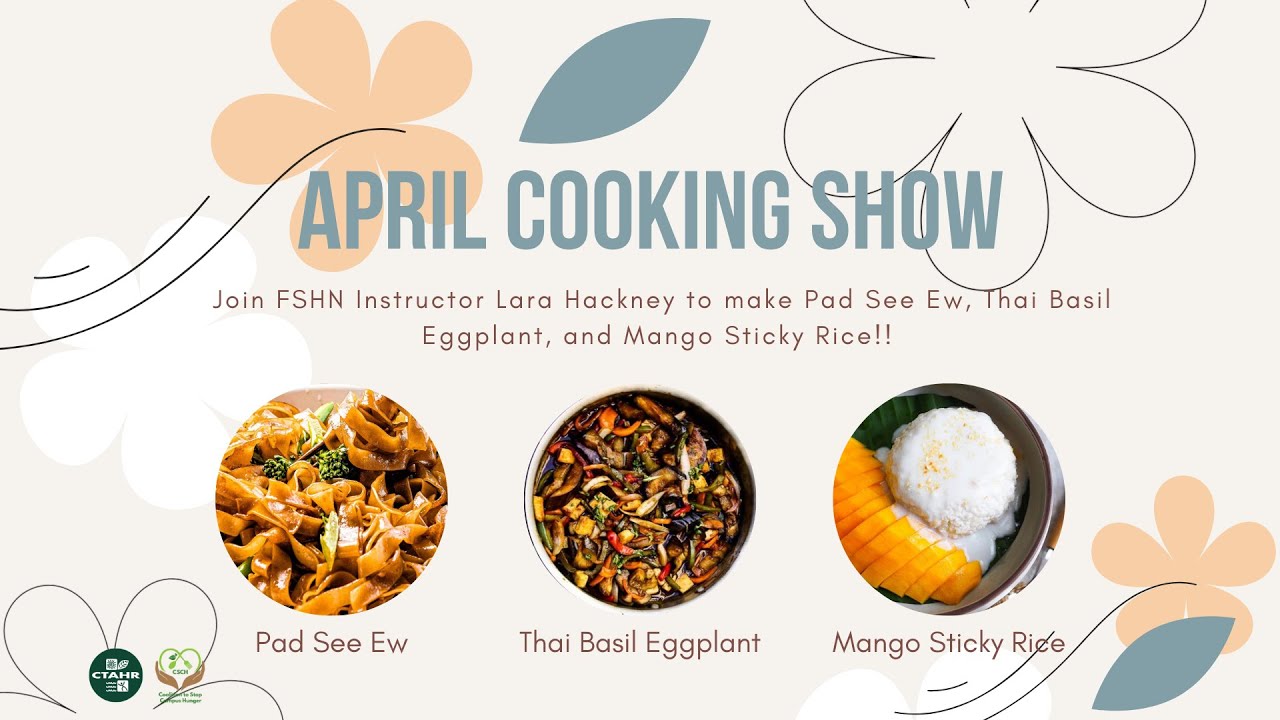 April 2023 CTAHR Cooking Show - YouTube