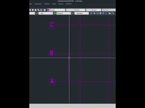 How To Make Grid in AutoCAD #grid - YouTube