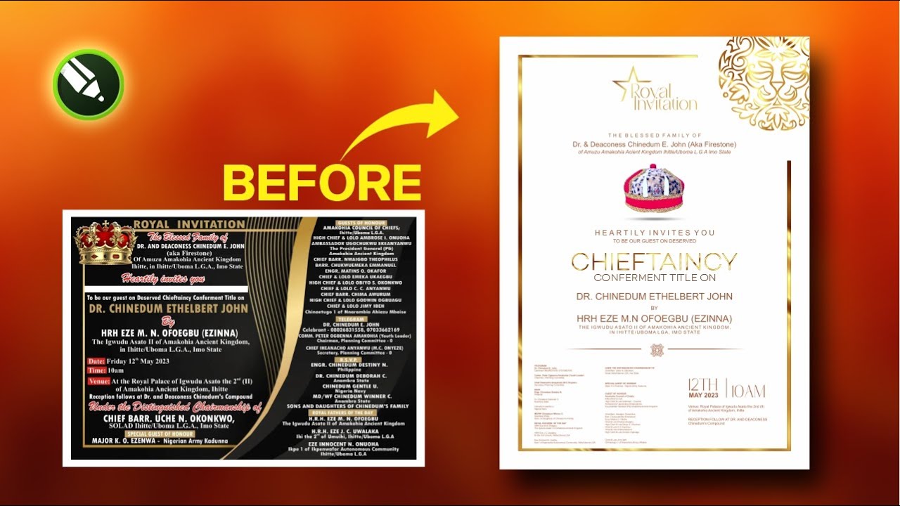 Redesign your Design | CorelDraw Tutorial 2023 Fun Fact 😅😅 - YouTube