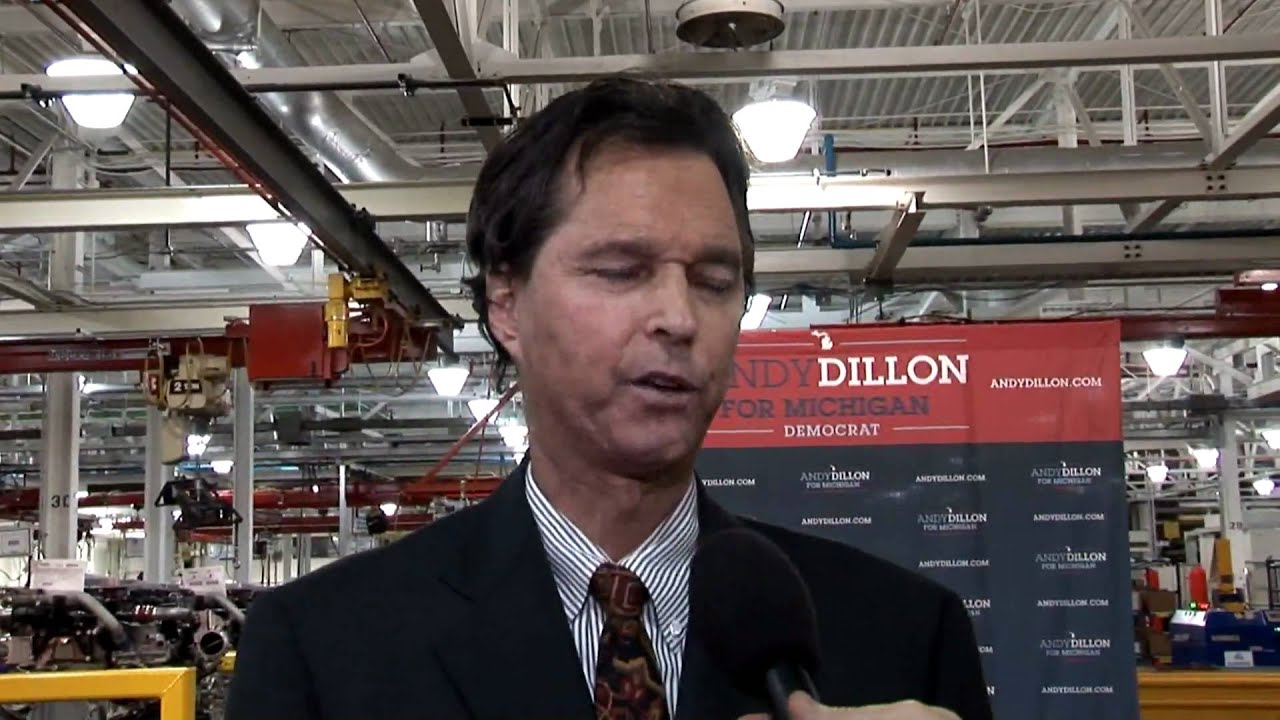Andy Dillon's Detroit Diesel Campaign Stop - Excerpt - YouTube