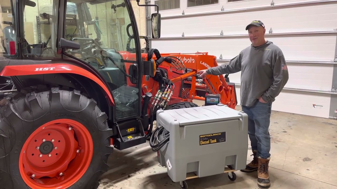 Diesel Fuel Transfer Tank by Bigtoolrack - YouTube
