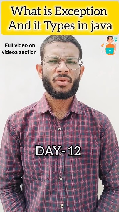 what is an exception in java and it Types #java #javahack #exception - YouTube