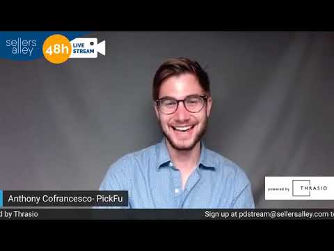 48h Live Stream - Anthony Cofrancesco - Visual Conversion Optimization for FBA - YouTube