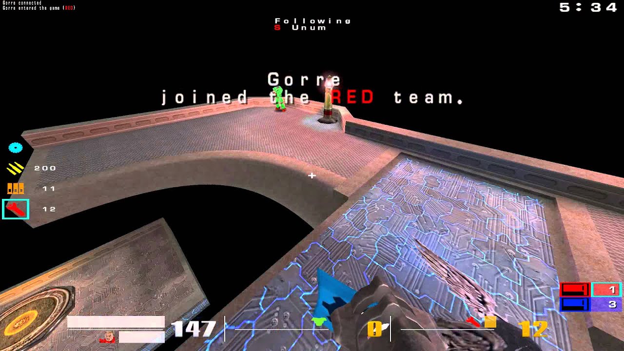 Quake 3 OSP: Unum q3ctf4 - YouTube
