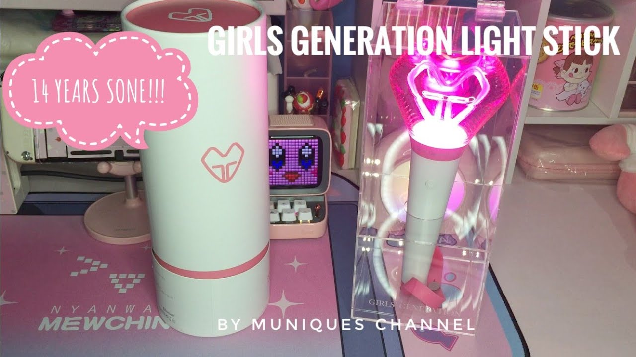 UNBOXING LIGHT STICK GIRLS’ GENERATION SNSD DISPLAY ACRYLIC 14 Tahun ...