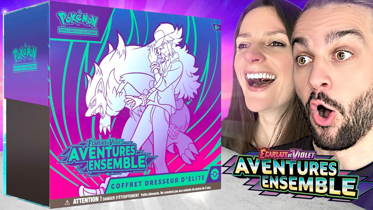 ON OUVRE L' ETB POKÉMON AVENTURES ENSEMBLE ! - YouTube