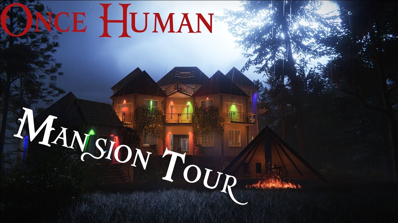Mansion Tour in Once Human - Four Peaks on the Hill - YouTube