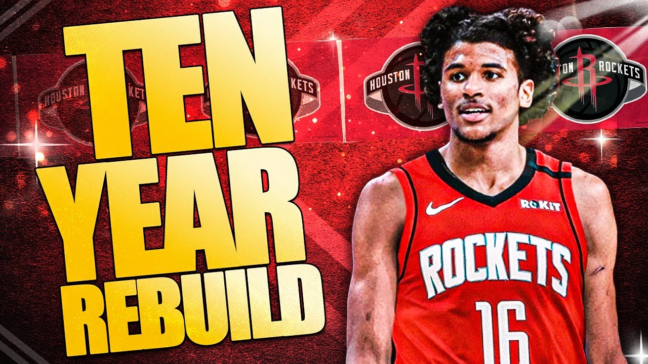 FUTURE MVP! 10 YEAR HOUSTON ROCKETS REBUILD! NBA 2K21 - YouTube