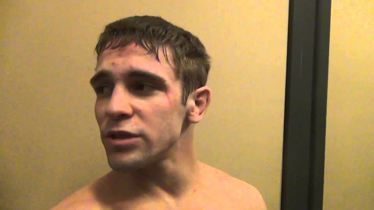 Joey Dance (VT) after taking 4th at 125 at 2014 NCAAs - YouTube