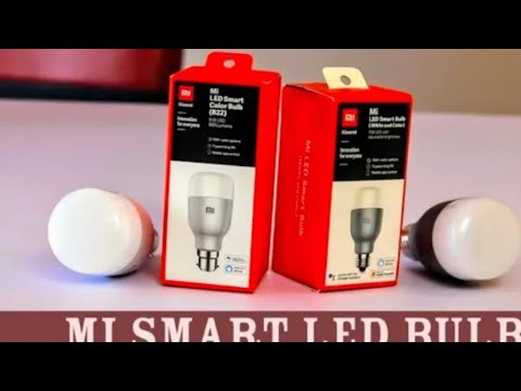 Mi LED Smart Color Bulb B22 Mi LEDSmartColor Bulb (B22) Unboxing and ...