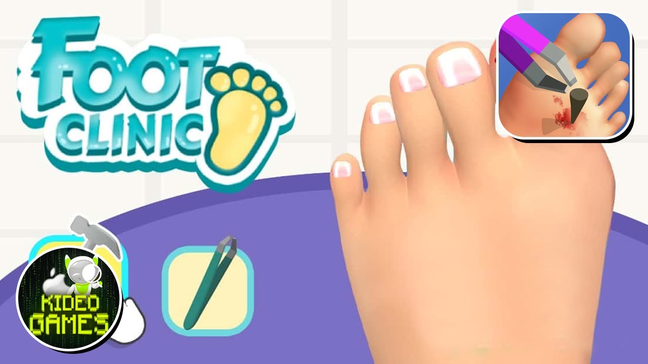 Foot Clinic - ASMR Feet Care - Gameplay Walkthrough - All Levels (IOS ...