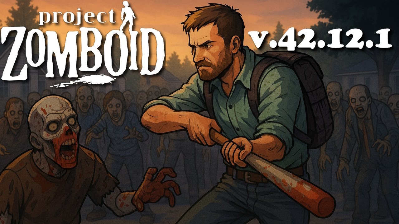 Project Zomboid Restart after Update 42.12.1 - YouTube