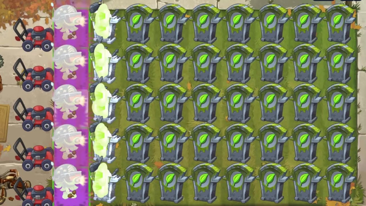 All Plants 1 Plant Food Vs 99 Plant Food Gravestone | PvZ 2 Challenge ...