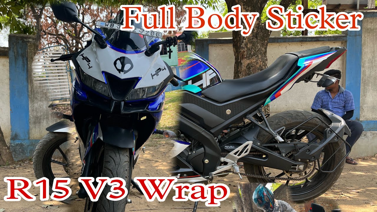 R15 V3 Sticker Modified 🔥| R15 V3 Modification | R15 V3 Wrap Decal ...