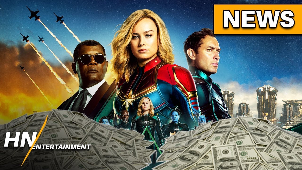 Captain Marvel Officially Crosses 1 Billion at the Box Office - YouTube