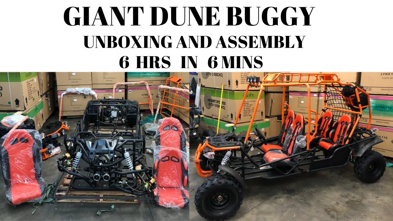 How to assemble 200cc Chinese dune buggy - YouTube