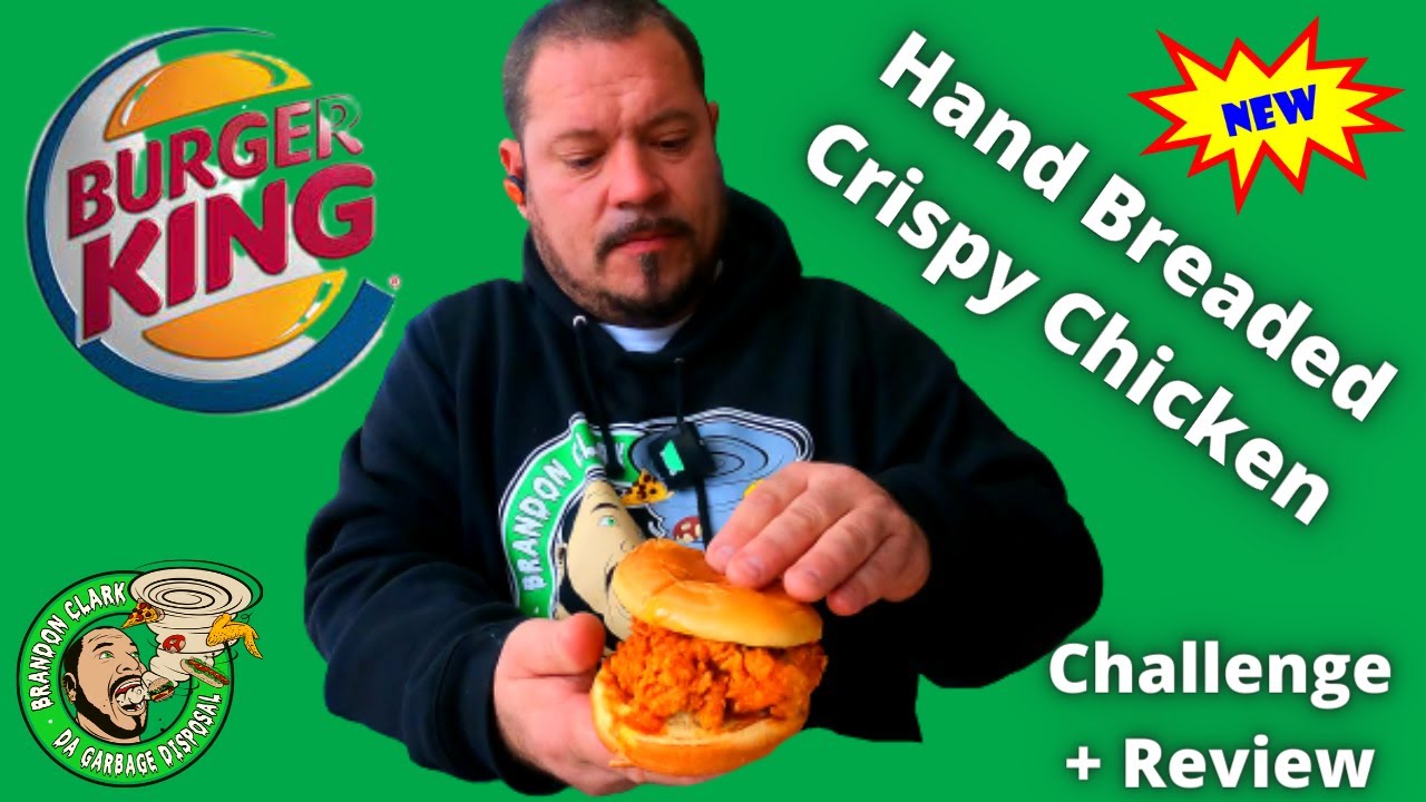 Burger King Hand Breaded Chicken Sandwich Speed Challenge and Review ...