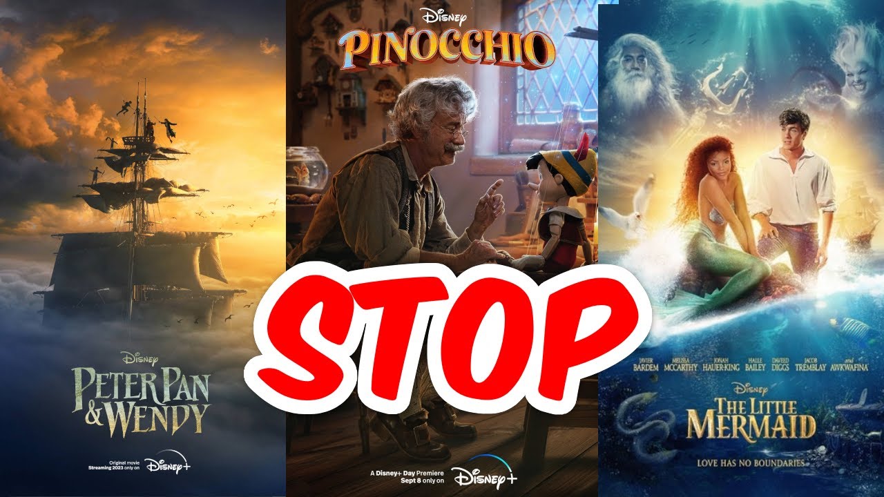 Disney Doubles Down On Releasing More Trash Live-Action Movies... - YouTube