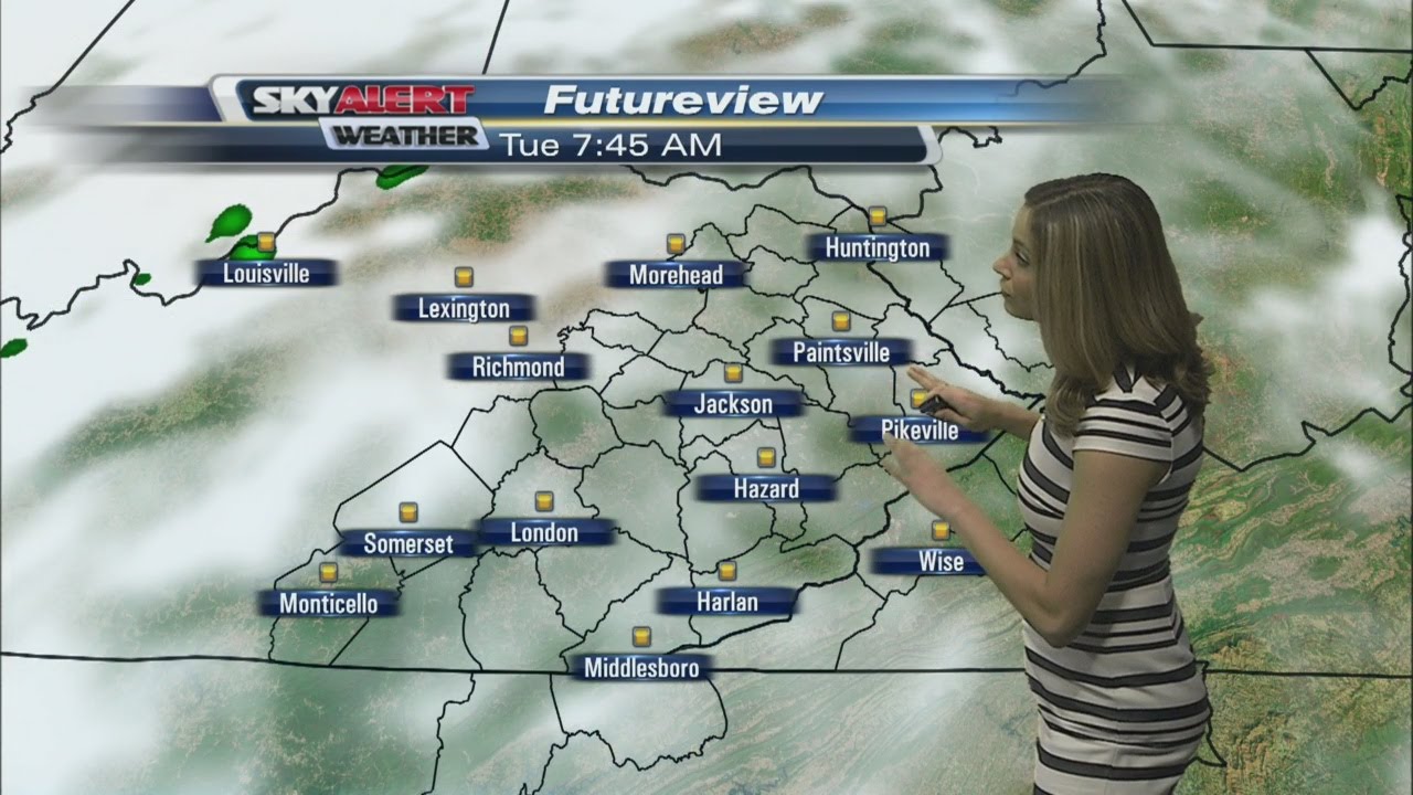 Meteorologist Allison Rogers 6 p.m. forecast - August 15, 2016 - YouTube