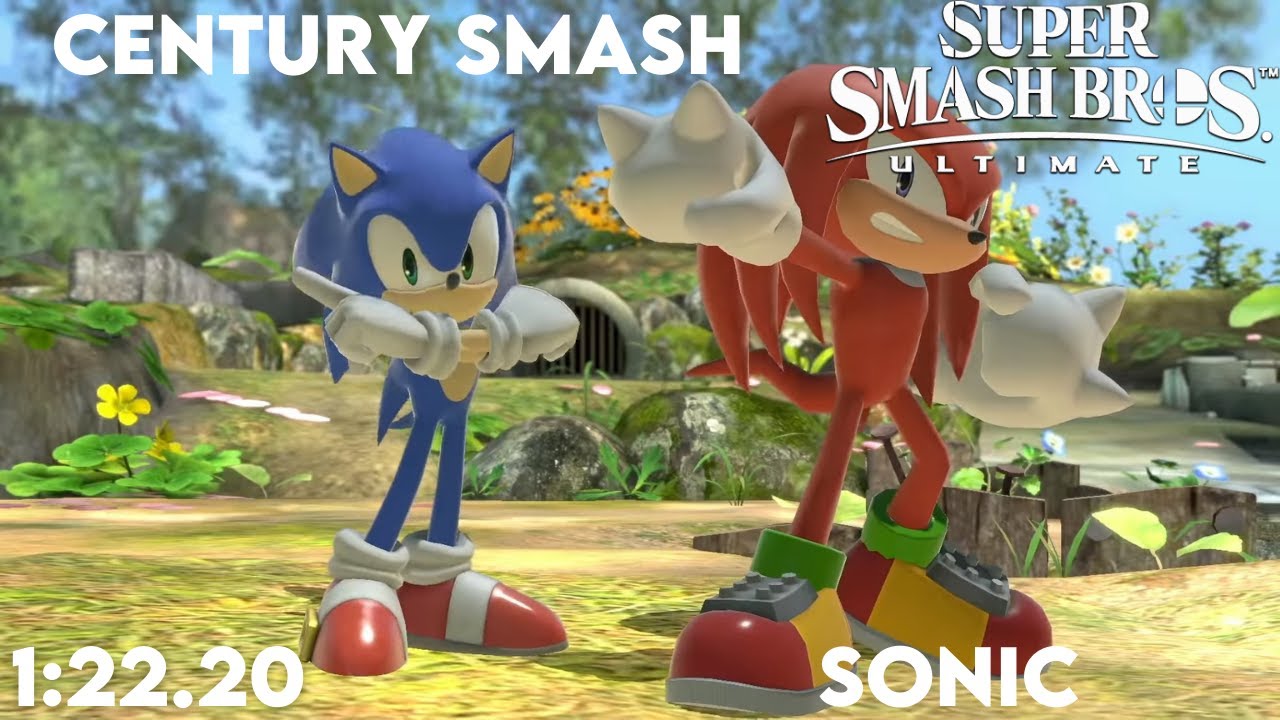Super Smash Bros Ultimate: Century Smash Sonic 1:22.20 (WR) - YouTube