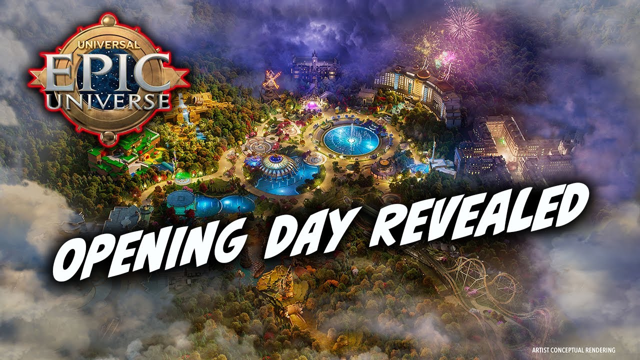 EPIC UNIVERSE OPENING DATE ANNOUNCED MAY 2025 | TICKET INFO AND HOTEL ...
