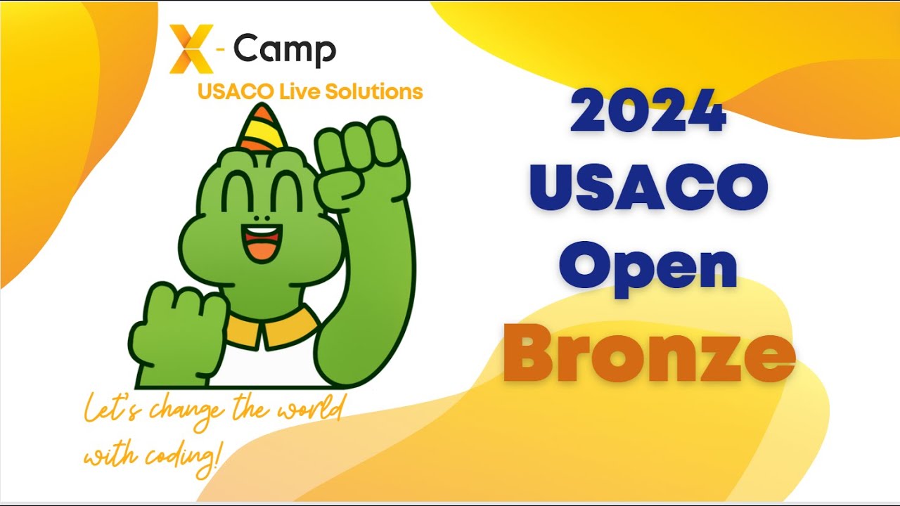 USACO 2024 US Open Bronze Live Solution - YouTube