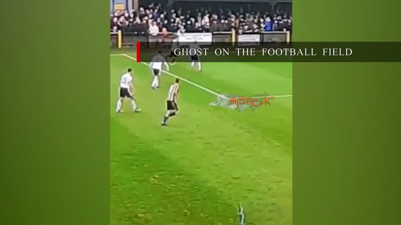 Real Ghost Videos. Ghost sighting on the football field - YouTube