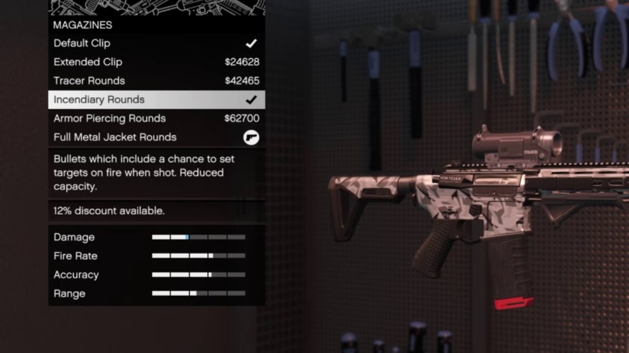 GTA 5 - All different new rounds for Mk II weapons - YouTube