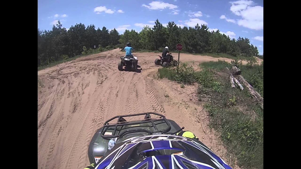 ATV trails in Adams co Wi - YouTube
