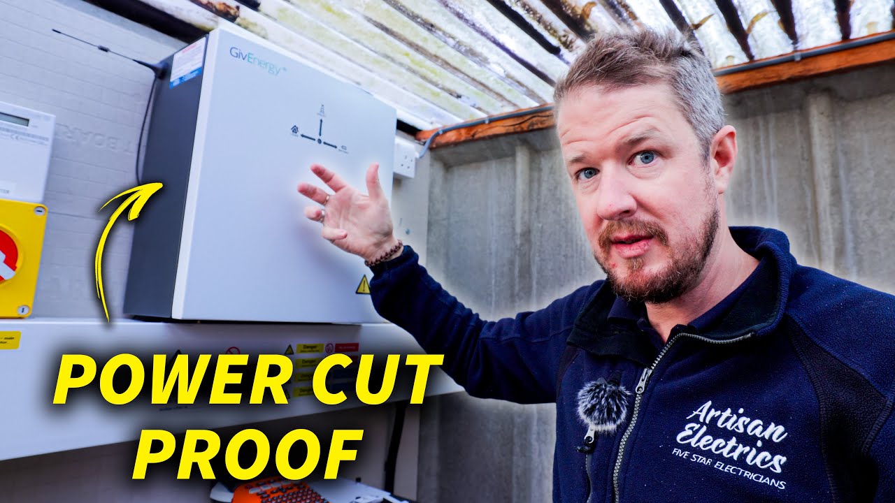 How we installed the GivEnergy ALL IN ONE Home Battery System - YouTube
