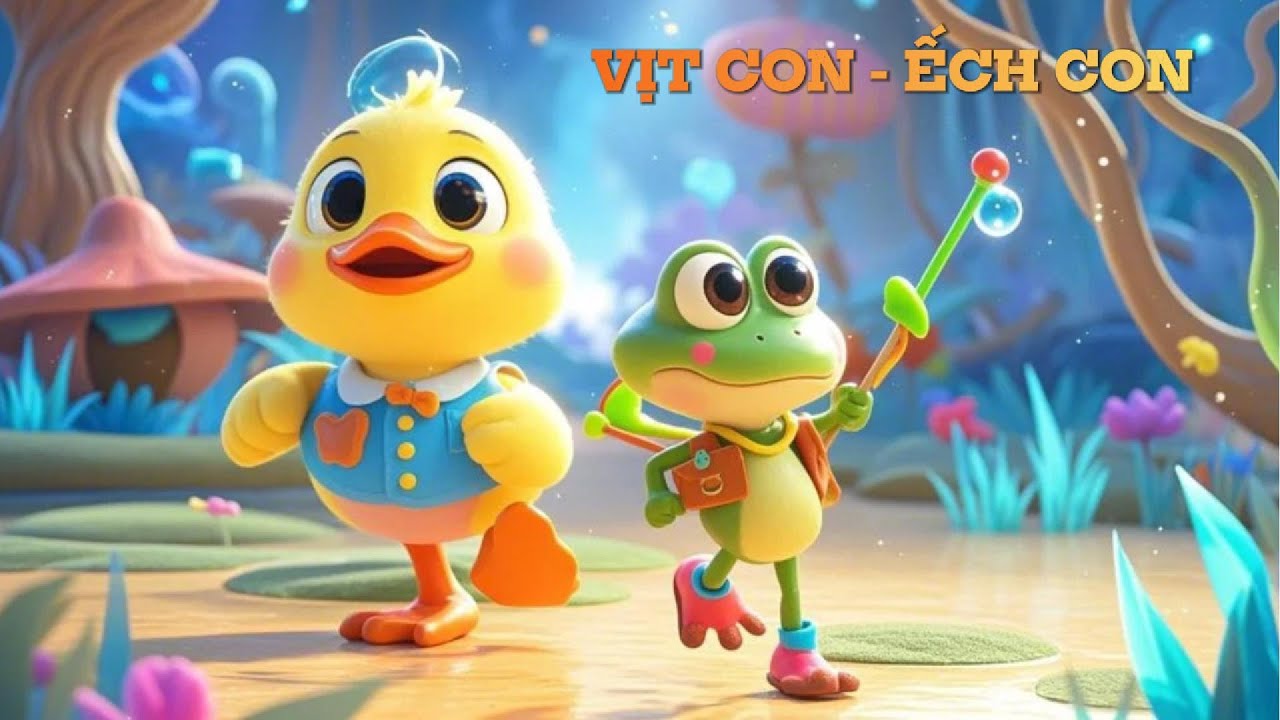 🐥 Vịt Con Lon Ton 🦆 Quạc Quạc Khám Phá Vườn Nhà 🌿 | Bài Hát Thiếu Nhi ...