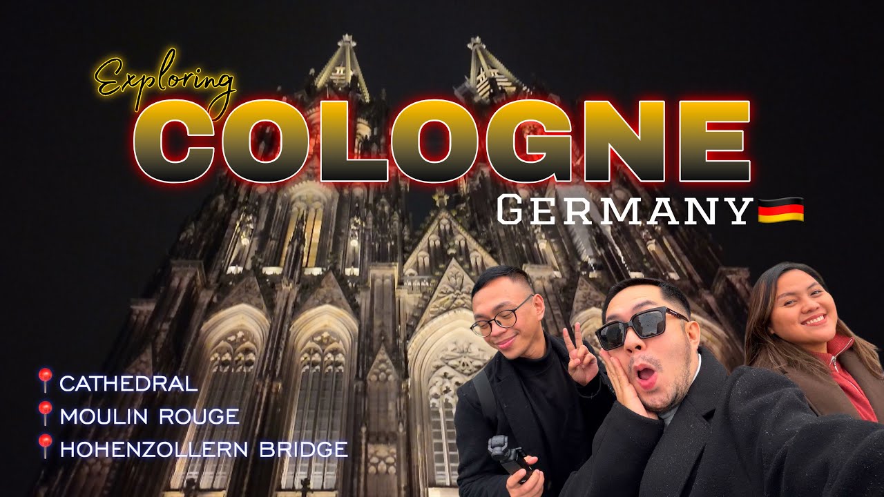 Exploring Cologne: Cathedral, Love Lock Bridge, Old Town & Moulin Rouge ...
