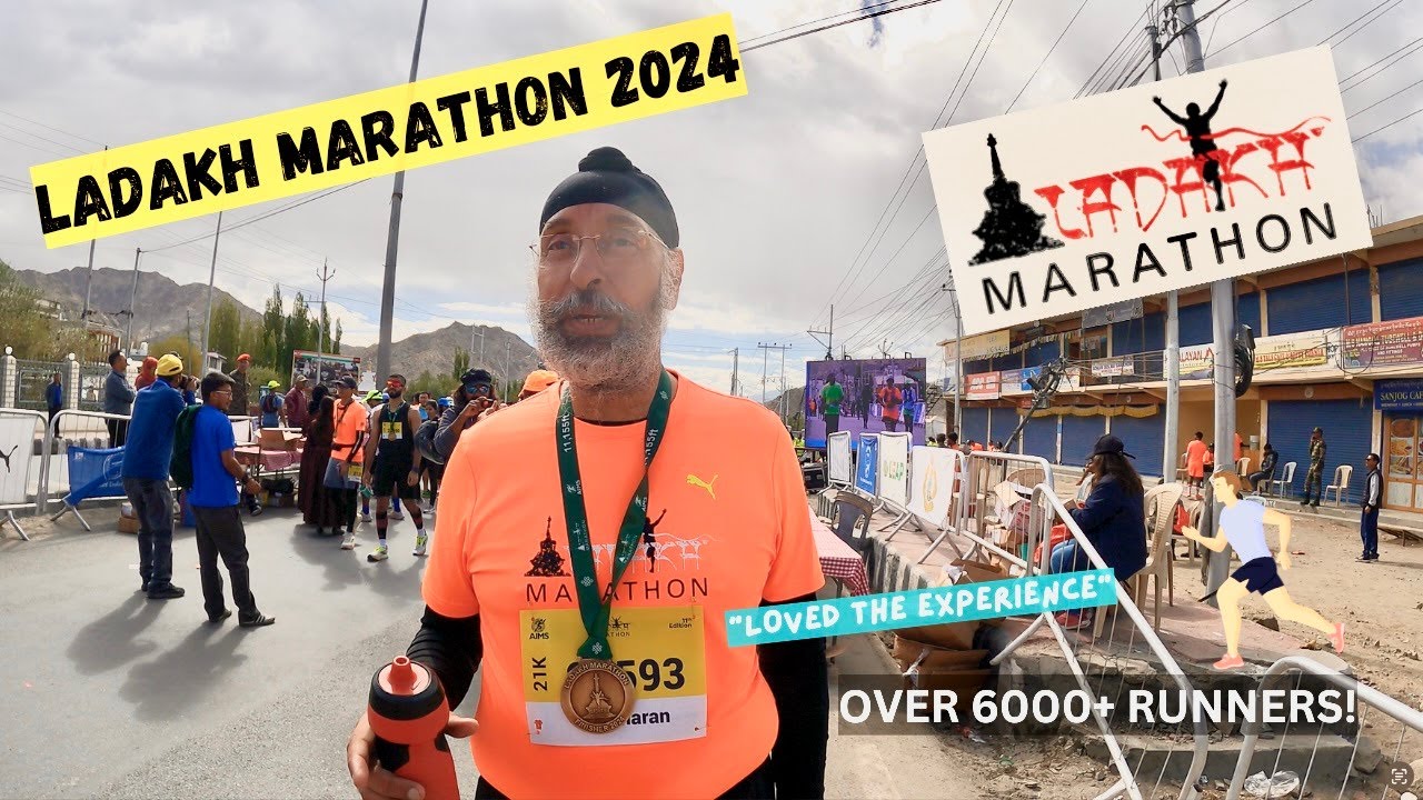 LADAKH MARATHON 2024 | OVER 6000+ RUNNERS | HUGE WINNING PRIZES - YouTube
