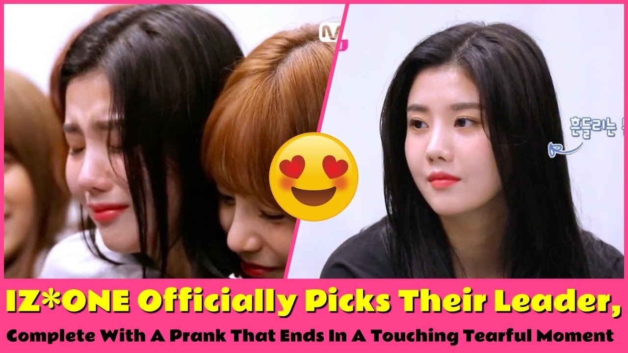 IZONE Officially Picks Their Leader, Complete With A Prank That Ends In ...
